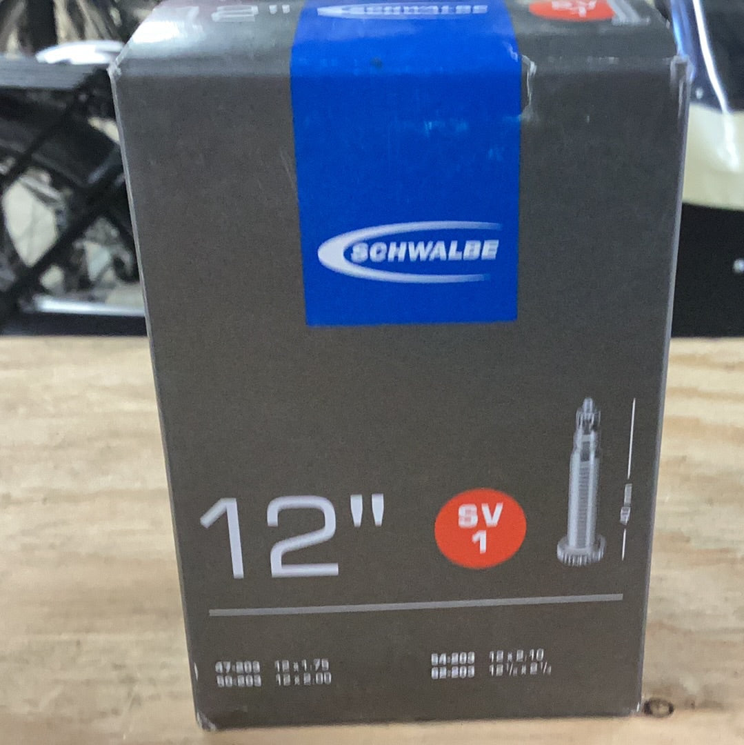 12” (47/62-203) 40mm Presta - Schwalbe Tube – Plain Bicycle