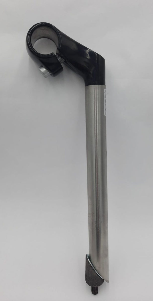 Stem - 22.2 mm Ø Quill - 25.4 mm Ø Clamp - 230mm - Black/Silver – Plain ...
