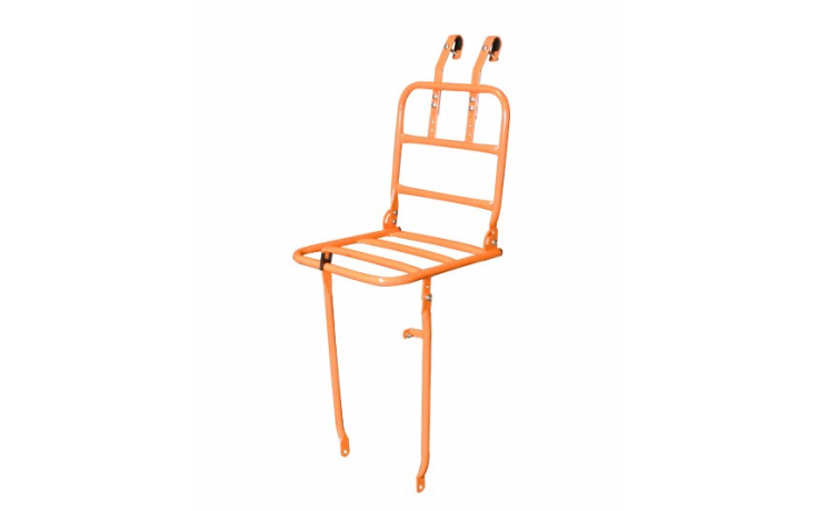 Dutch Front Rack Carrier - 28" Transport - Orange – Plain Bicycle